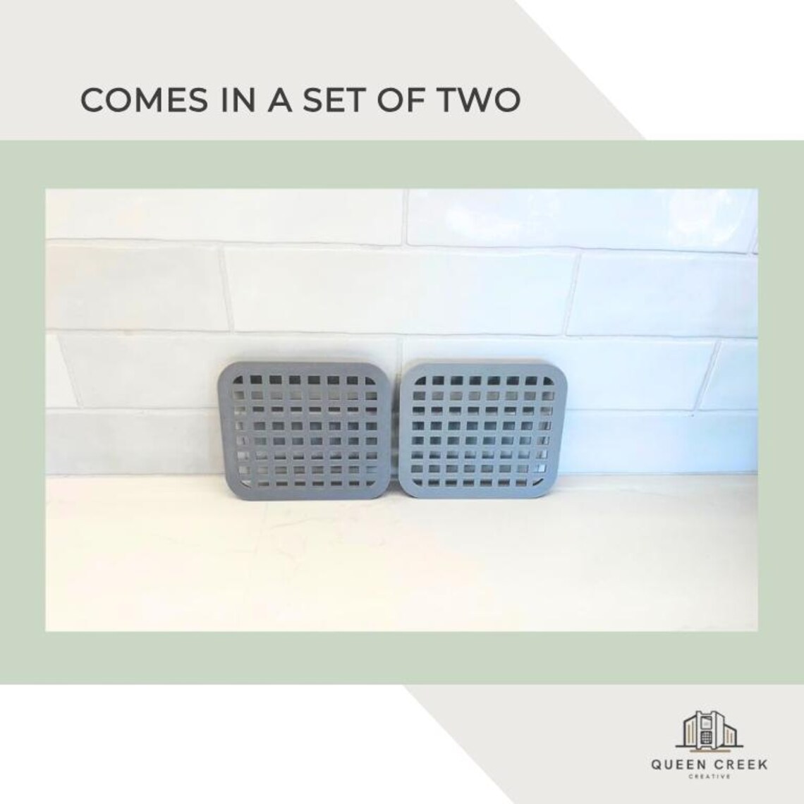 Cinder Drain Block Masonry Concrete Insert | Fine Mesh Screen | Grate ...