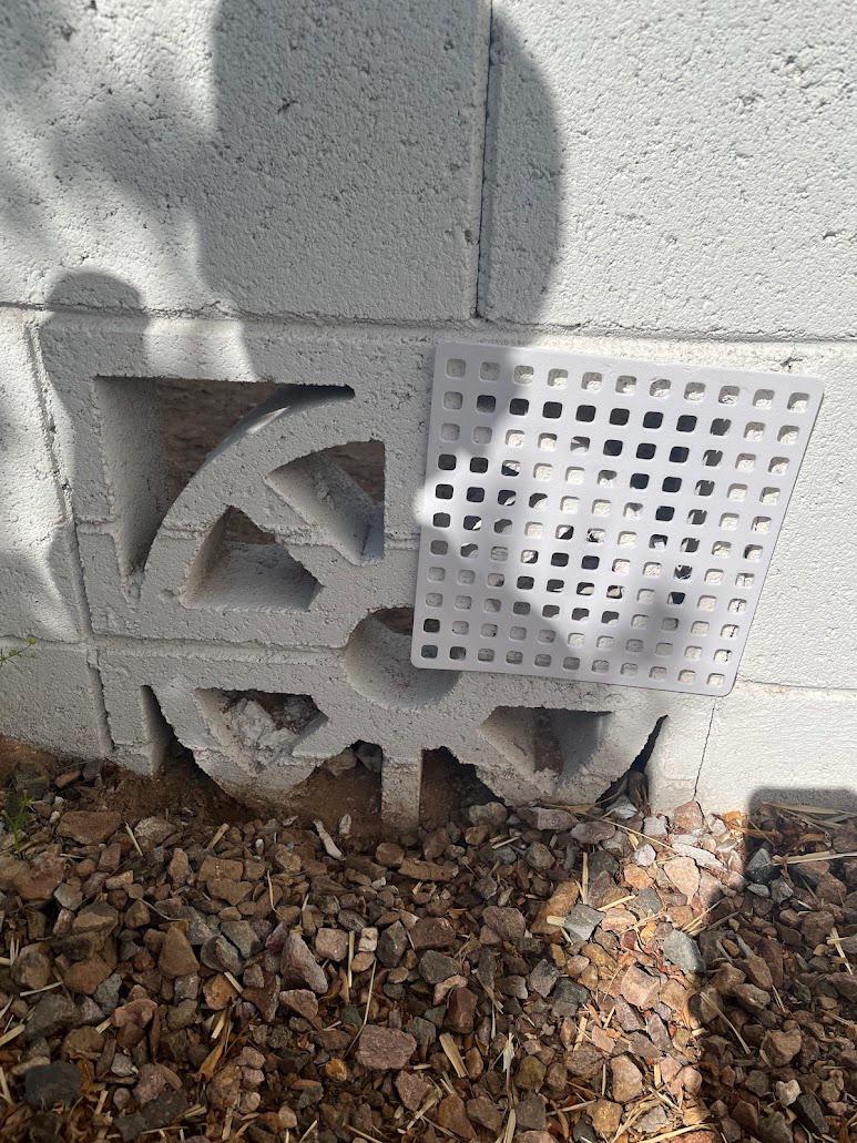 Cinder Block Screen | Decorative Wheel Insert, Fence Grate Cover (set ...