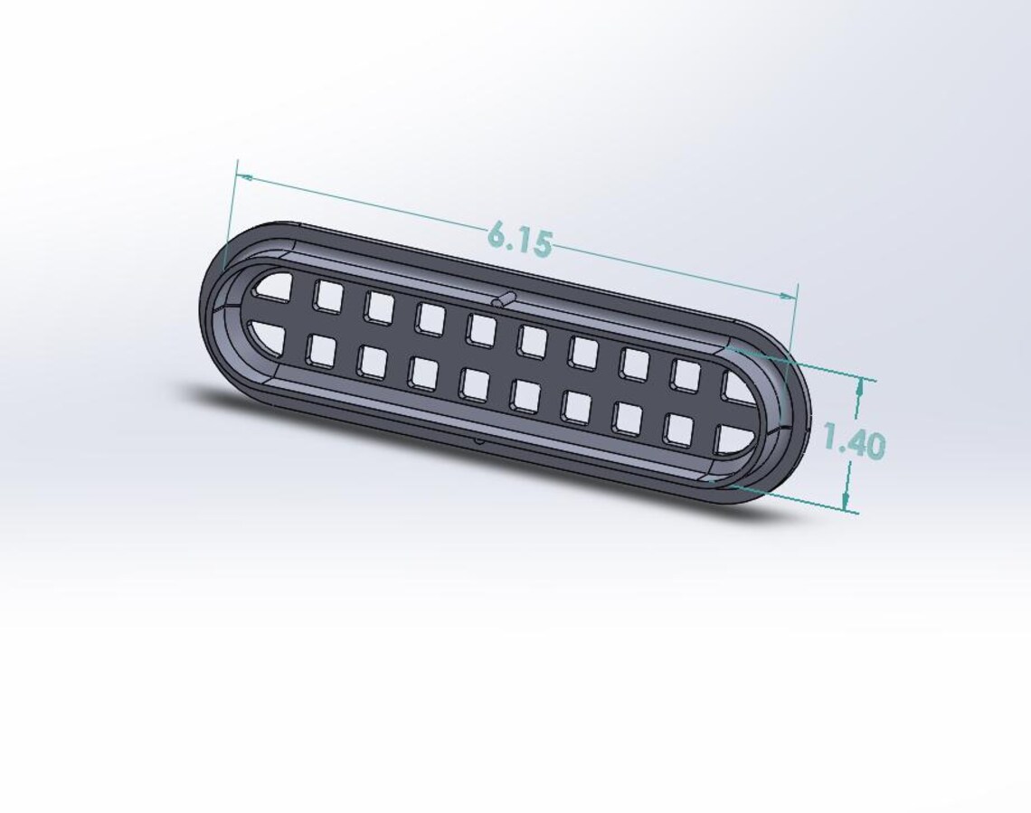 Cinder Drain Block Screen | Masonry Concrete Insert | Skinny Grate ...