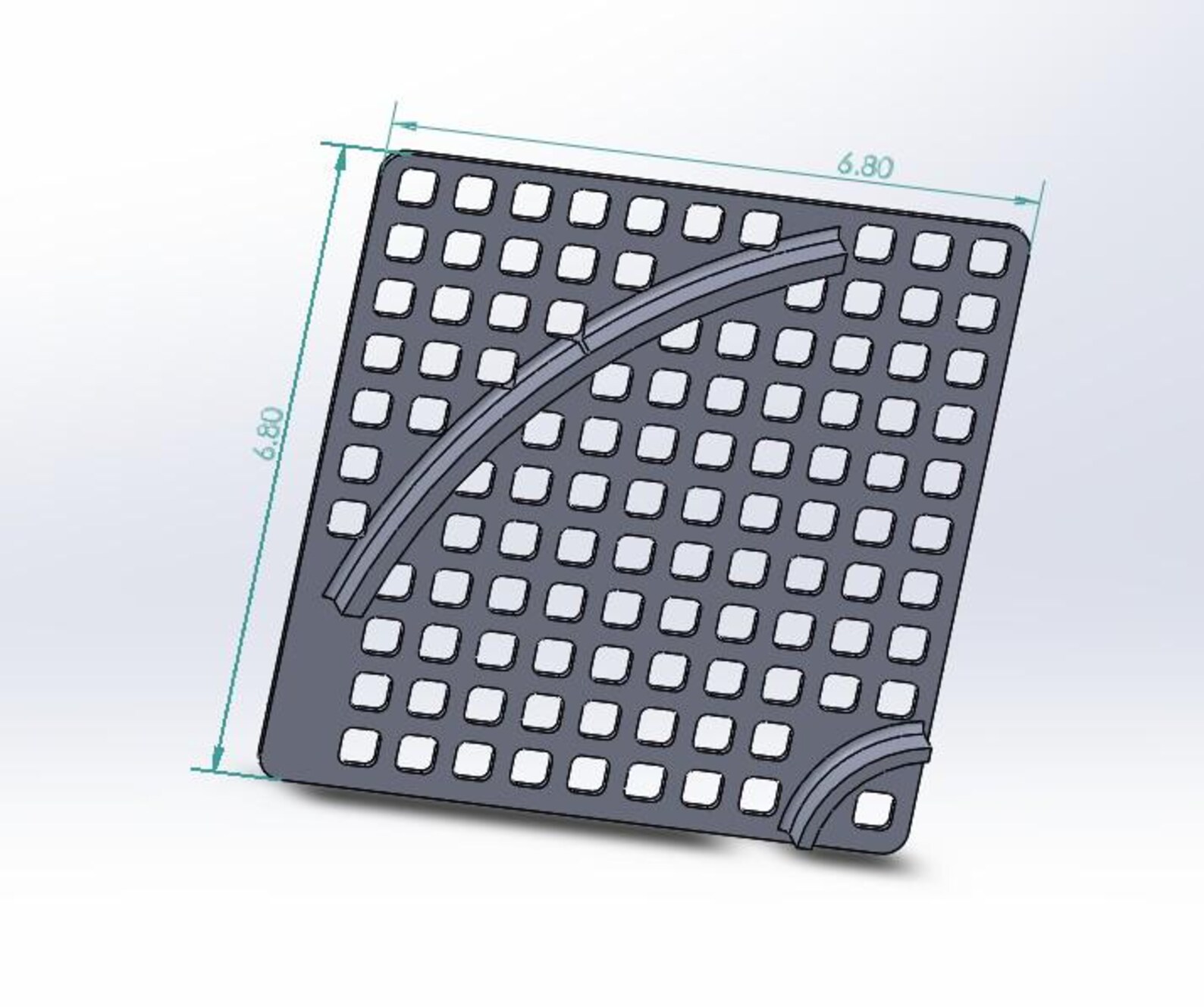 Cinder Block Screen | Decorative Wheel Insert, Fence Grate Cover (set ...