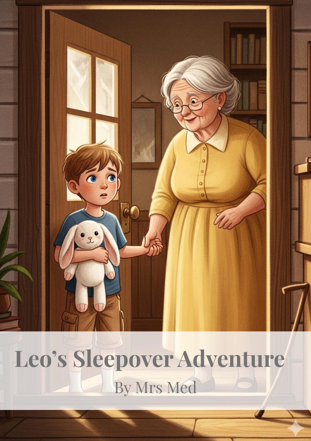Storybook of Children/leo's Sleepover Adventure - Etsy