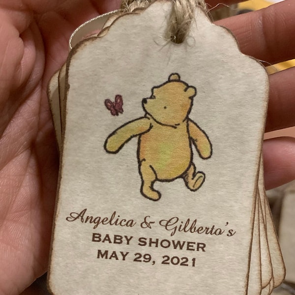 Classic Pooh Tags - Etsy