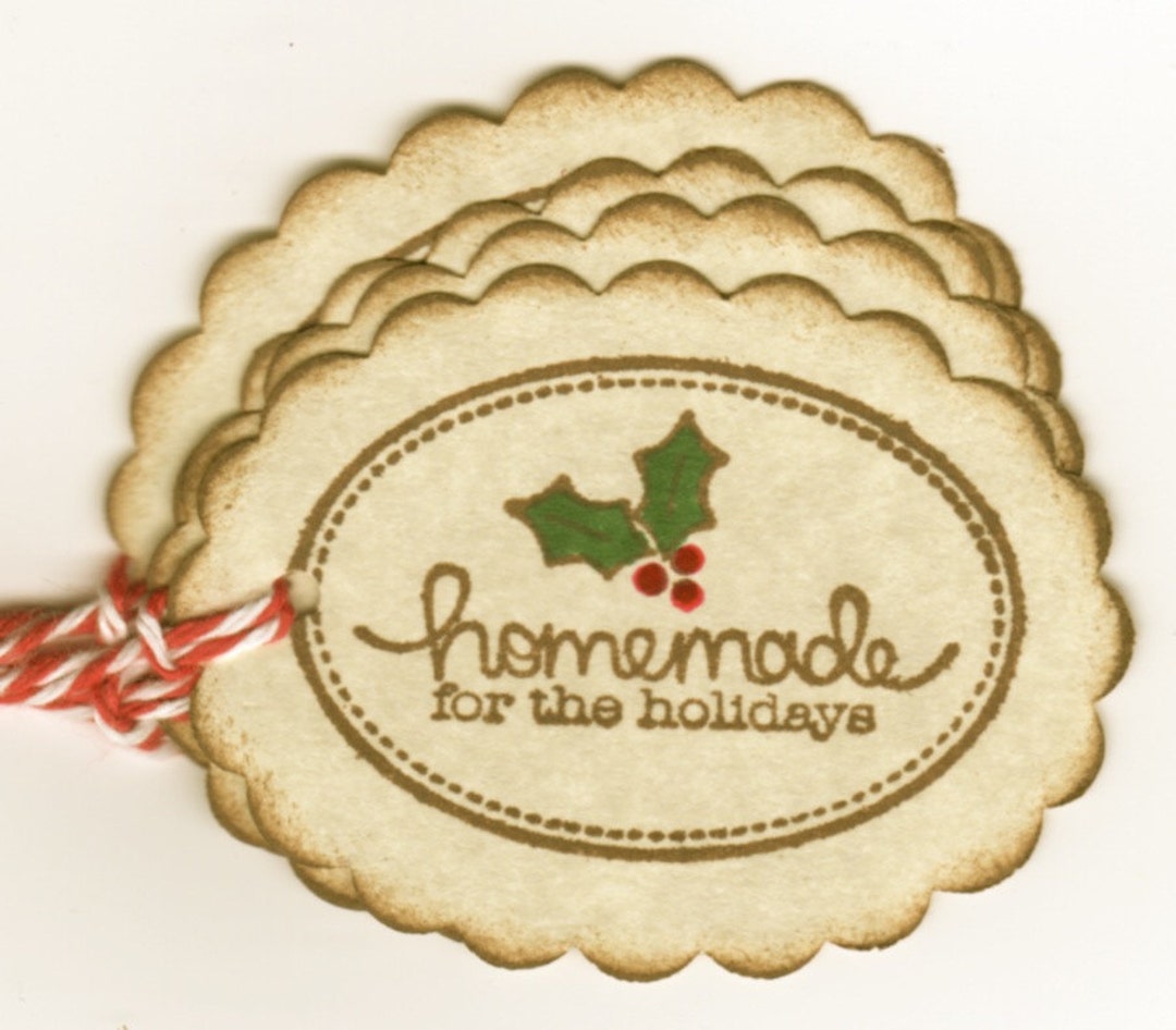 Christmas Cookie Labels for Homemade Baked Goods Sweets Christmas Gift ...