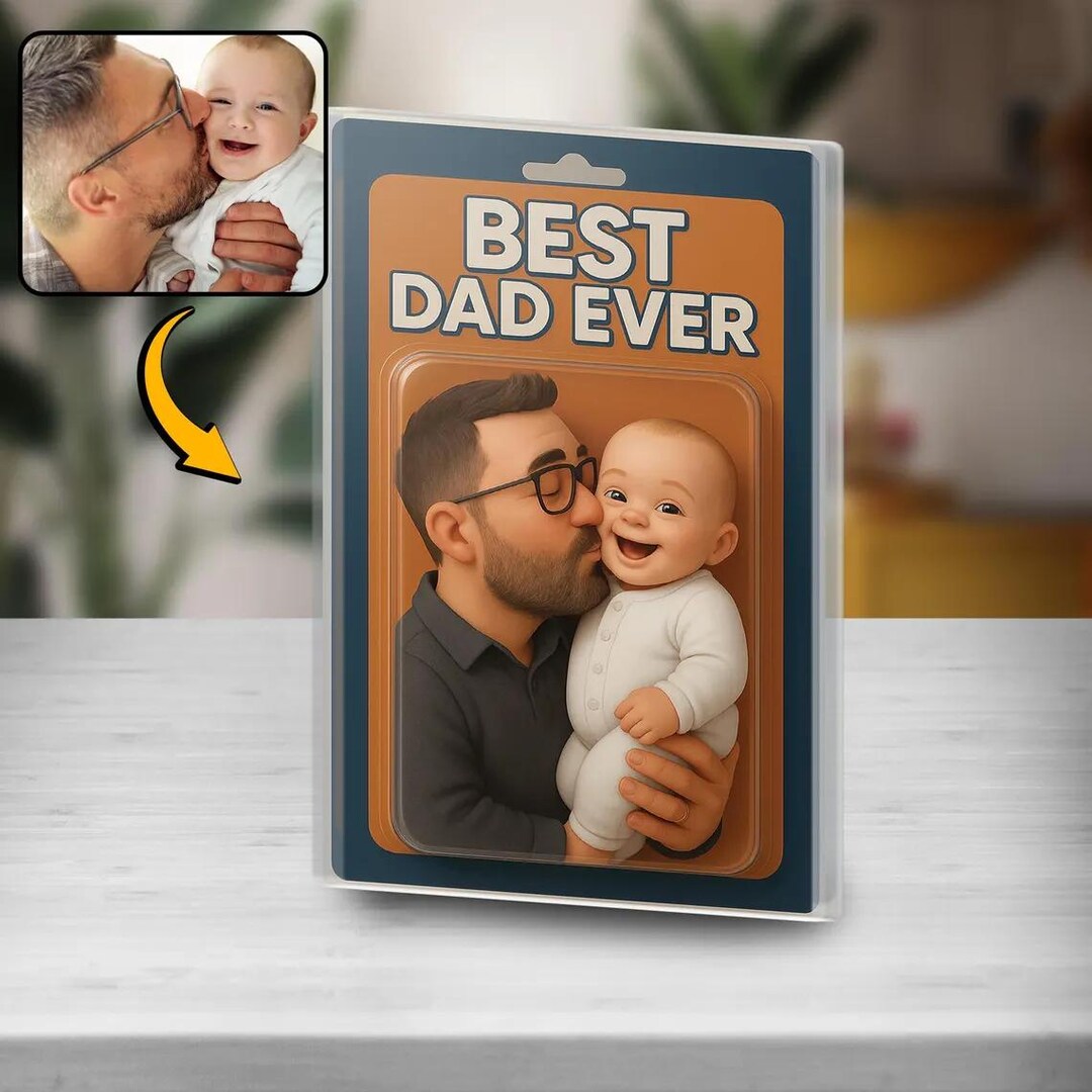 Custom Photo Action Figure, Personalized Hobby Figure Acrylic Block ...