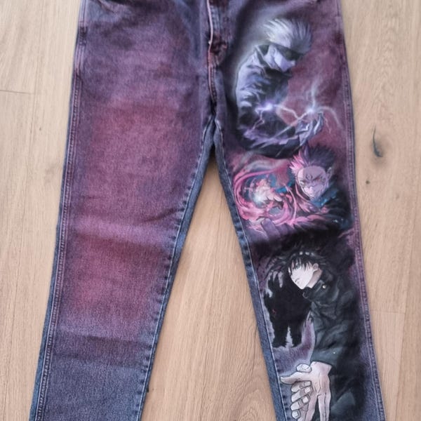 Jujutsu Kaisen Pants - Etsy