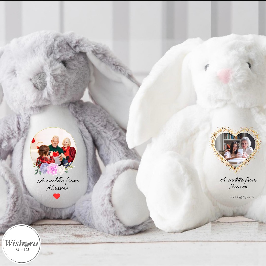 A Cuddle From Heaven | Personalized Memorial Teddy or Ornament | Name ...