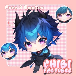 Cute Girl Pngtuber Model | Kawaii Chibi Avatar | Ready for Twitch ...