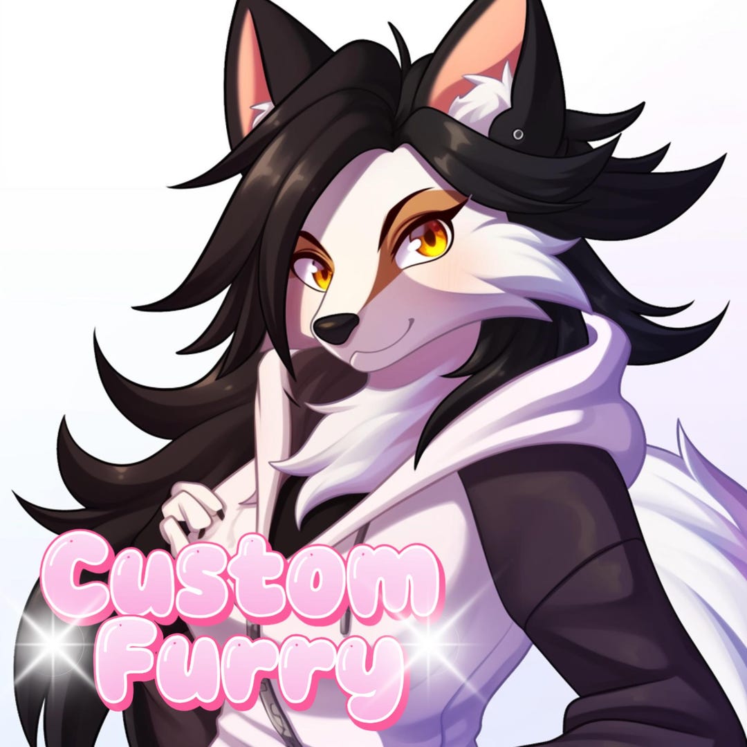 Custom Furry Art Commission | Pfp/headshot Anime Furry Profile Picture ...