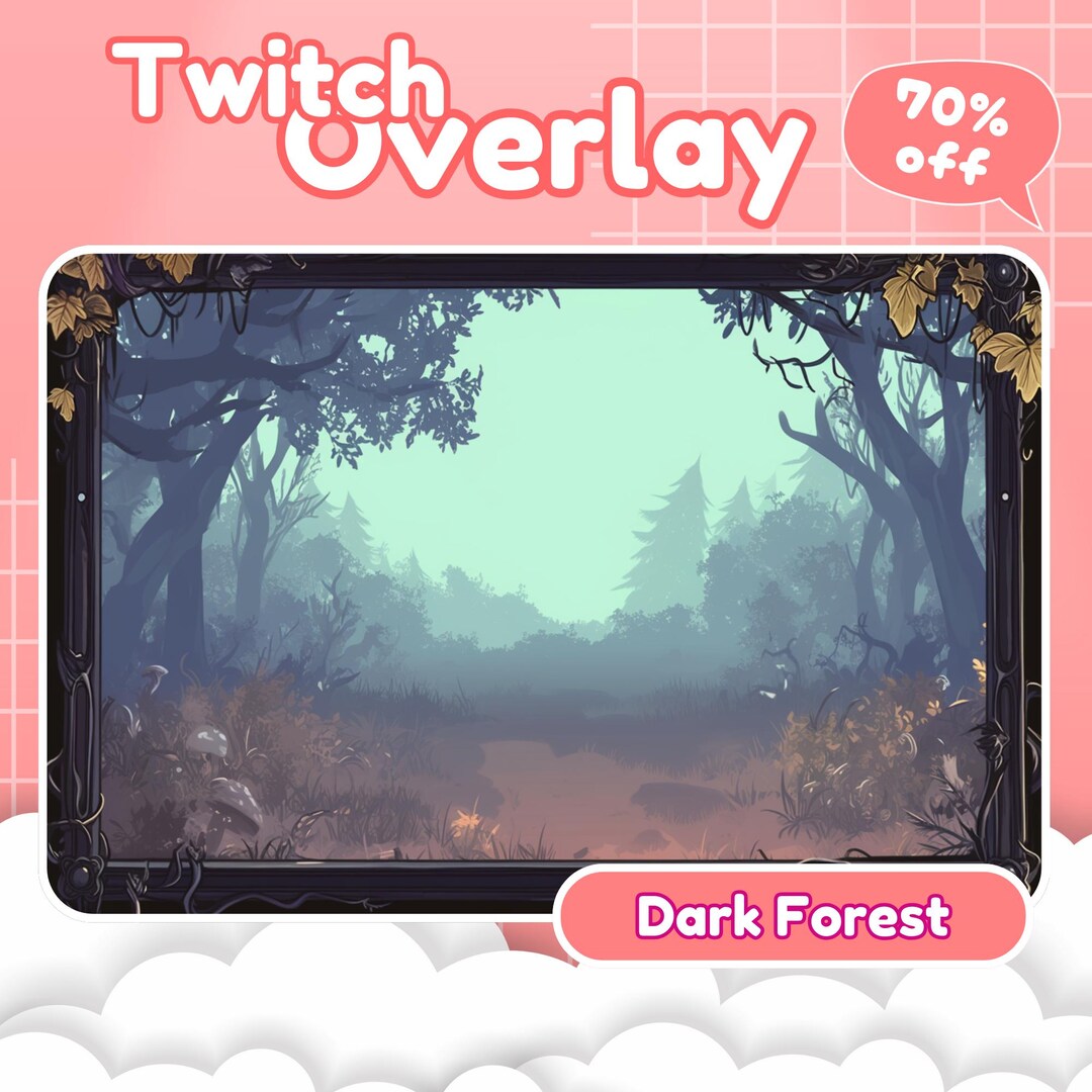 Twitch Chatbox, Fox Stream Pack, Animated Stream Overlay Pack, Cute ...