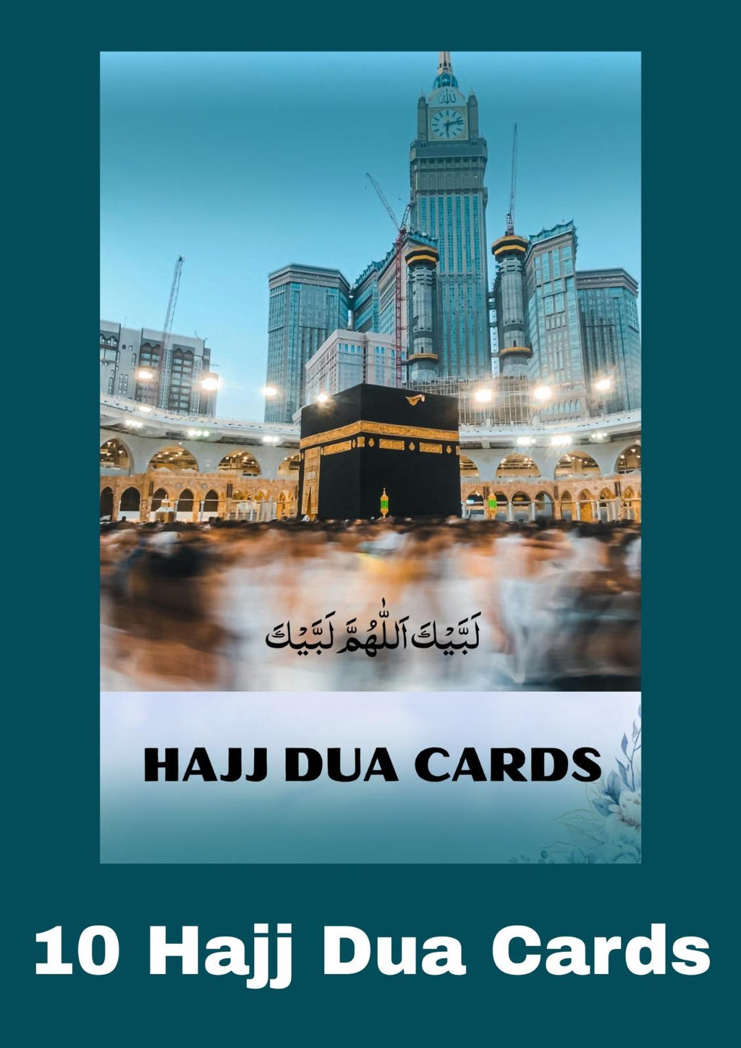 Printable Hajj Dua Cards & Hajj Guide | Islamic Travel Essentials ...
