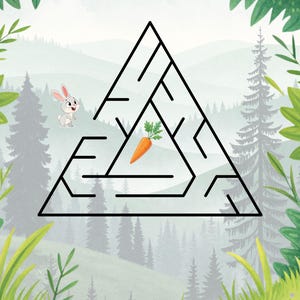 Maze Puzzle Solution Sheet - 19 Levels | Printable Escape Path Guide ...