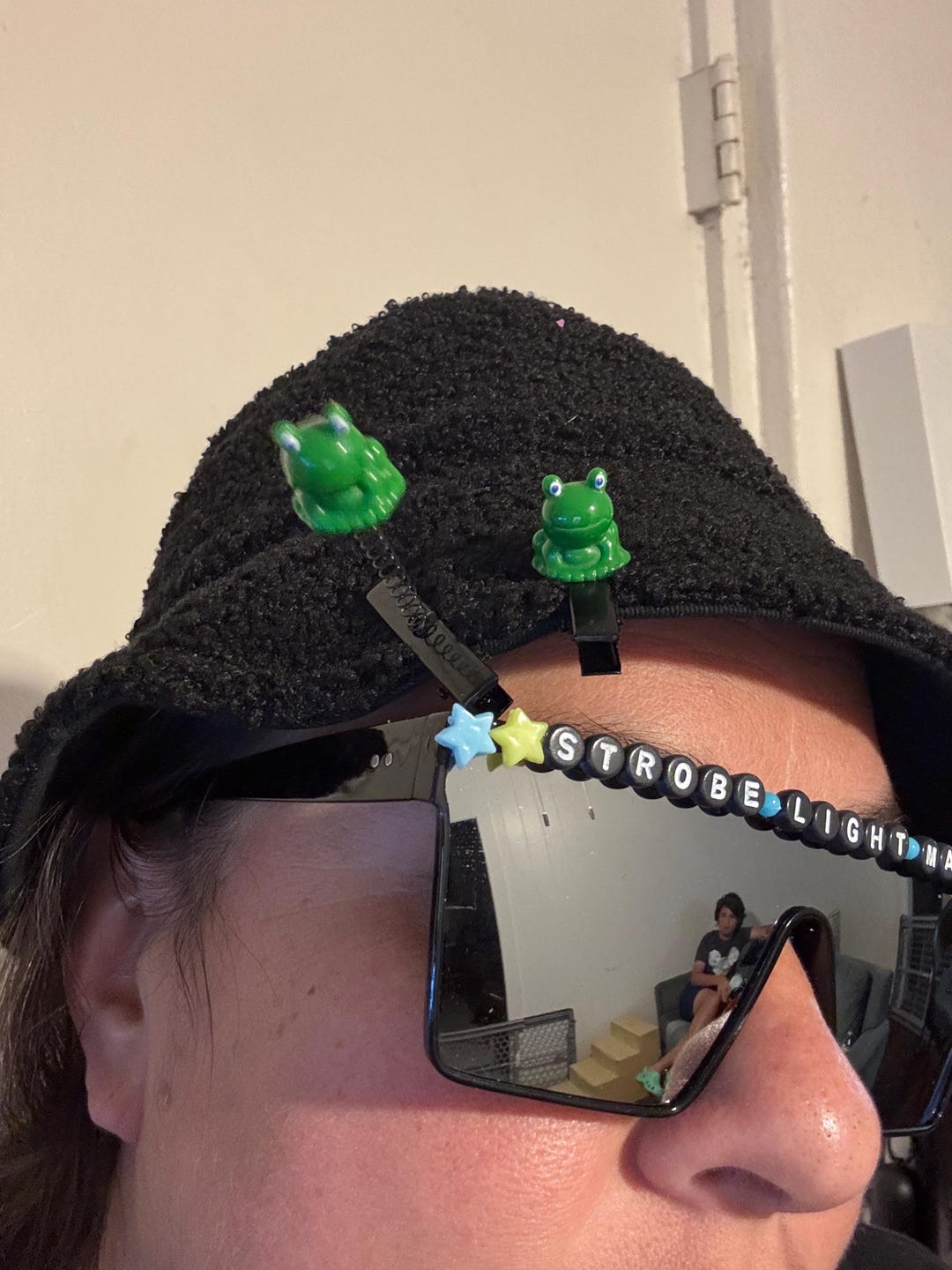 Frog Rave Sprouts Hair Clips 5pc Sprout Hat Clips Random Festival ...