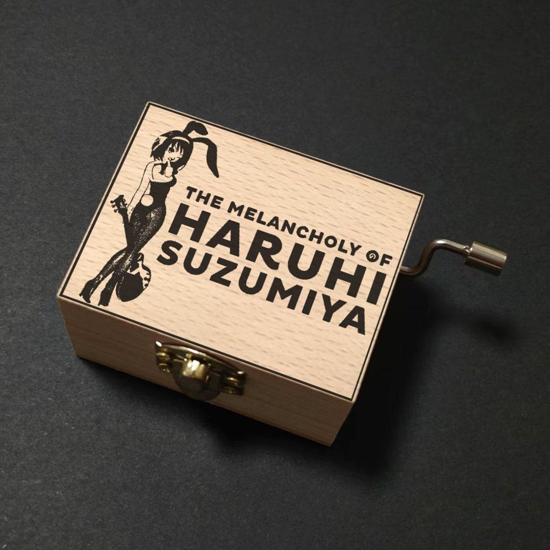 The Melancholy of Haruhi Suzumiya God Knows... Music Box Hand Cranked ...