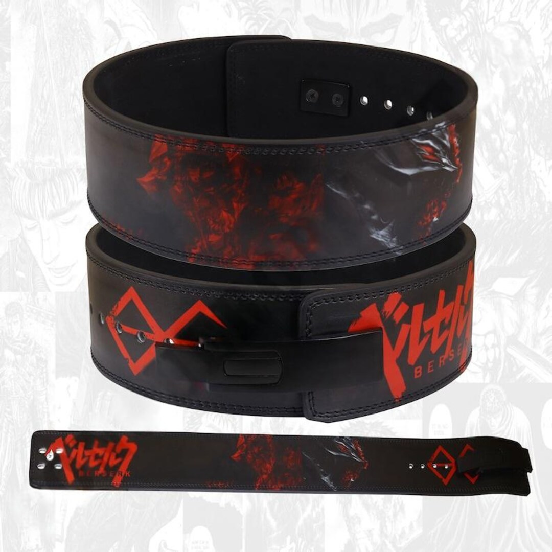 Berserk Anime Lever Belt | Powerlifting Belt | Anime Berserke Lever ...