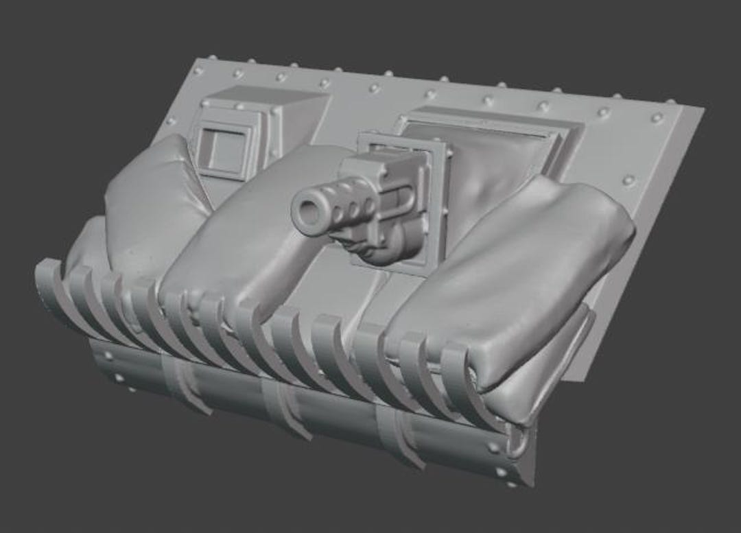 Leman Russ Battle Tank - Front Plate Upgrade - Etsy