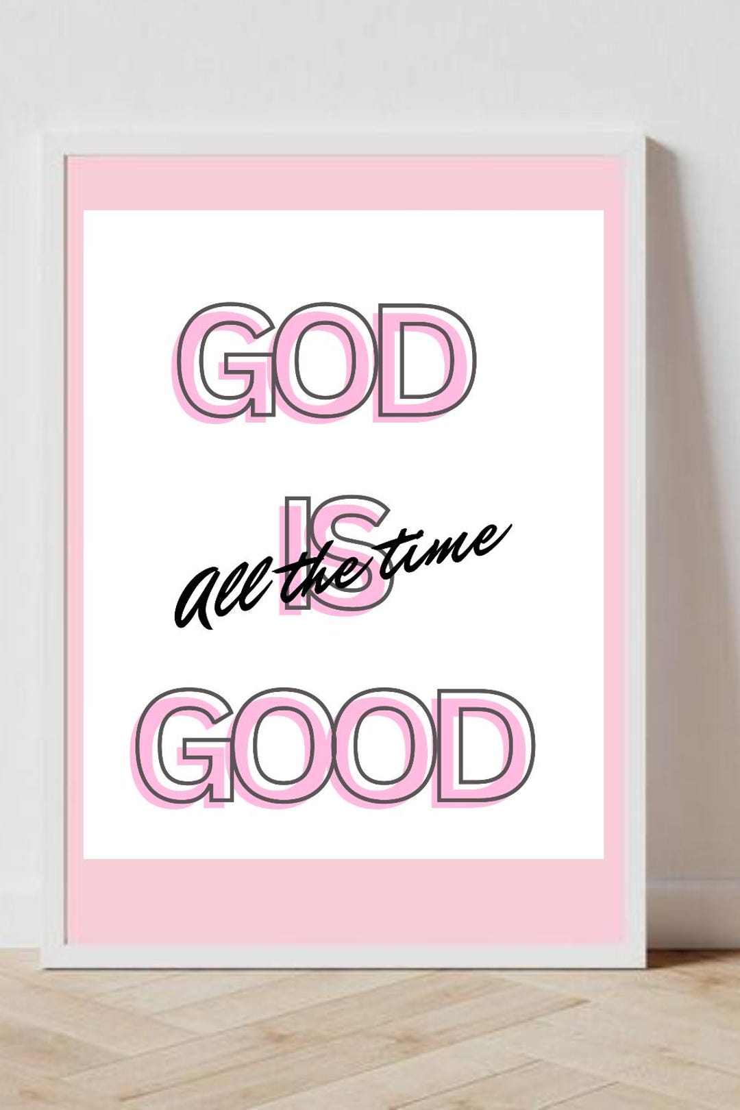 Printable God is Good Wall Art- Digital - Etsy