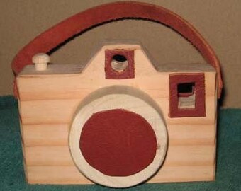 Toy Wooden Old Style Camera | Etsy