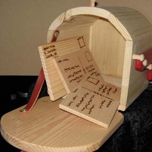 Wood Mail Box - Etsy