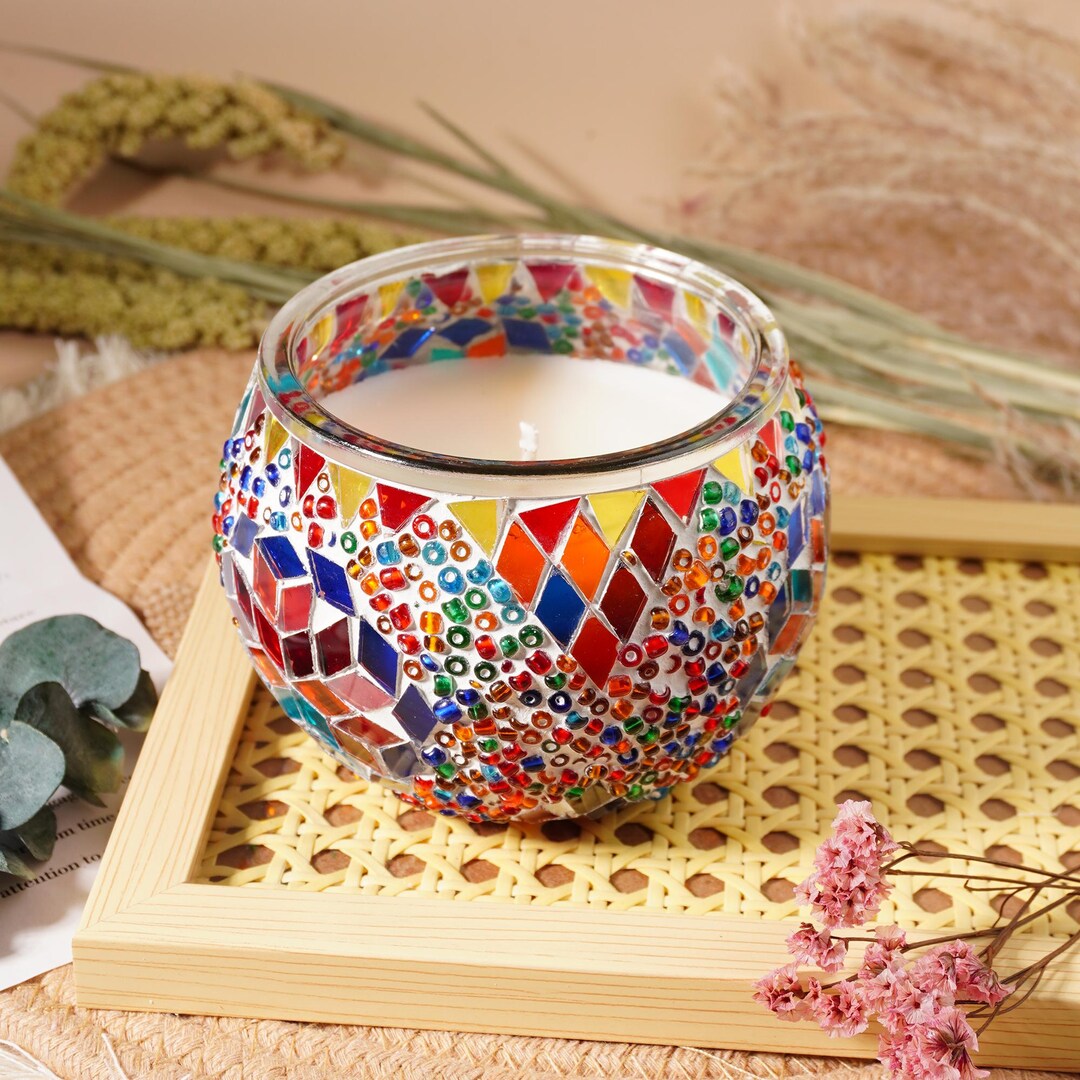 Unique, Handmade Candle, Love and Light Beeswax Candle, for Self Love ...