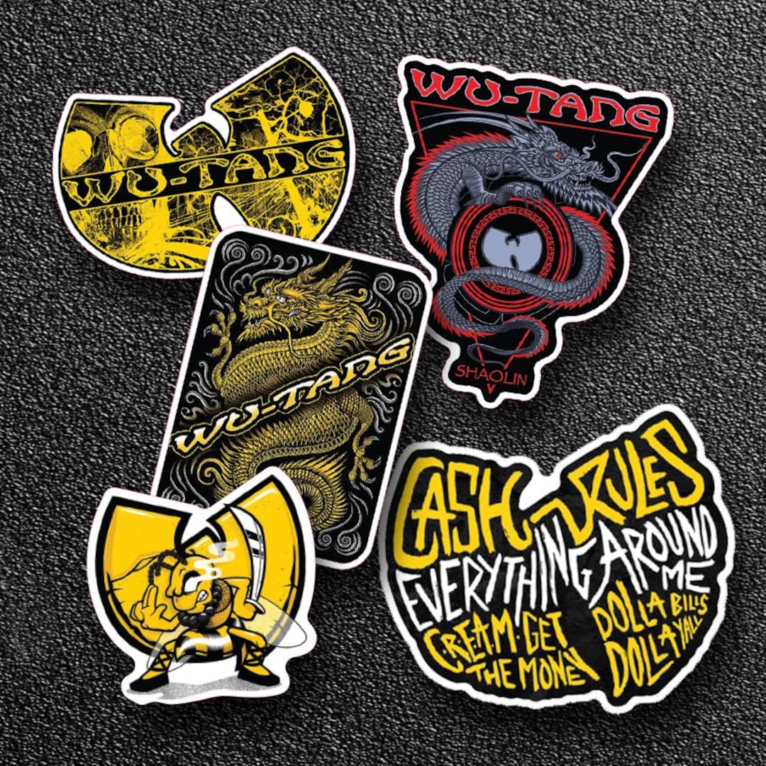 Wu-tang Clan Sticker Pack - Etsy