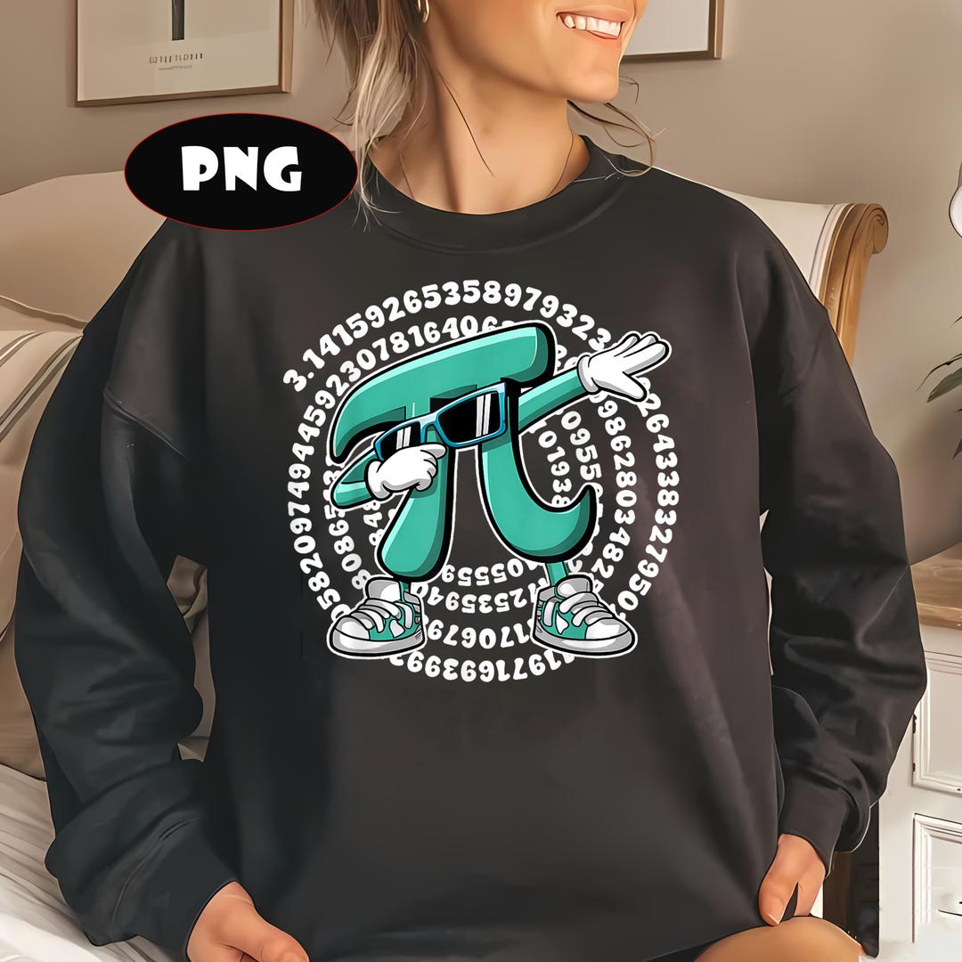 Funny Pi Symbol Dabbing Kids Boys Youth Math Teacher Pi Day Png,retro Teacher Pi Day Png, Happy ...