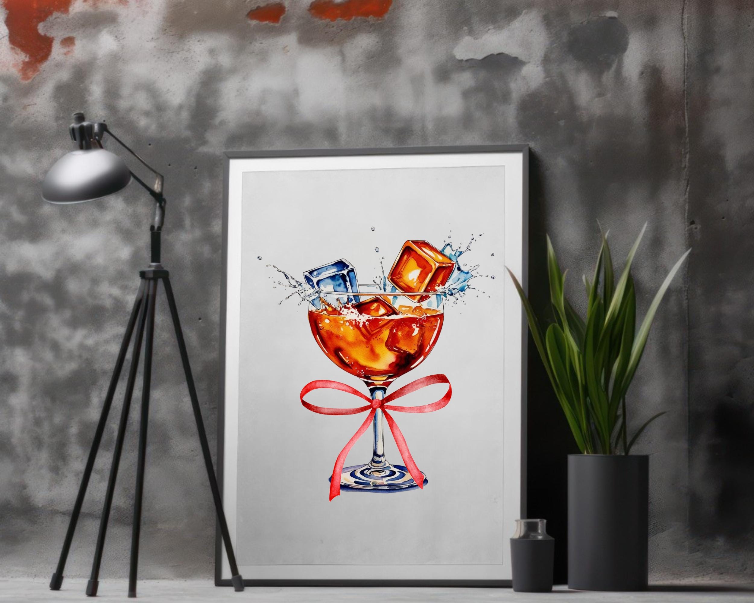 Aperol Spritz PNG Aperol Watercolor Orange Bow PNG Aperol Spritz ...