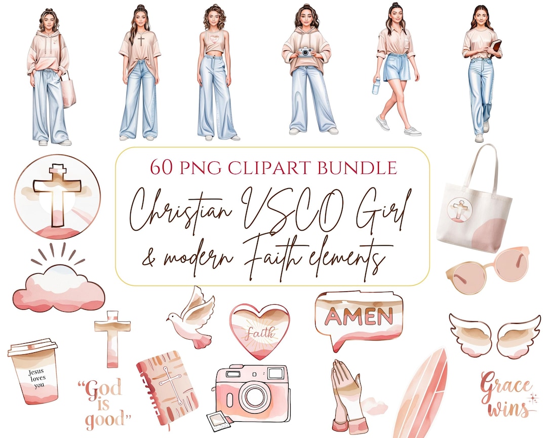 VSCO Cute Aesthetic Stickers Faith Stickers Christian Planner ...