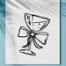 Minimalist Cocktails PNG Signature Cocktail Clipart Hand Drawn Black ...