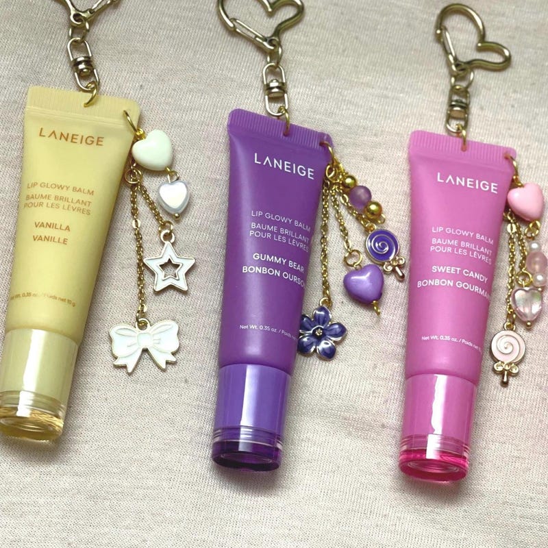 Lip Gloss Key Chains - Etsy