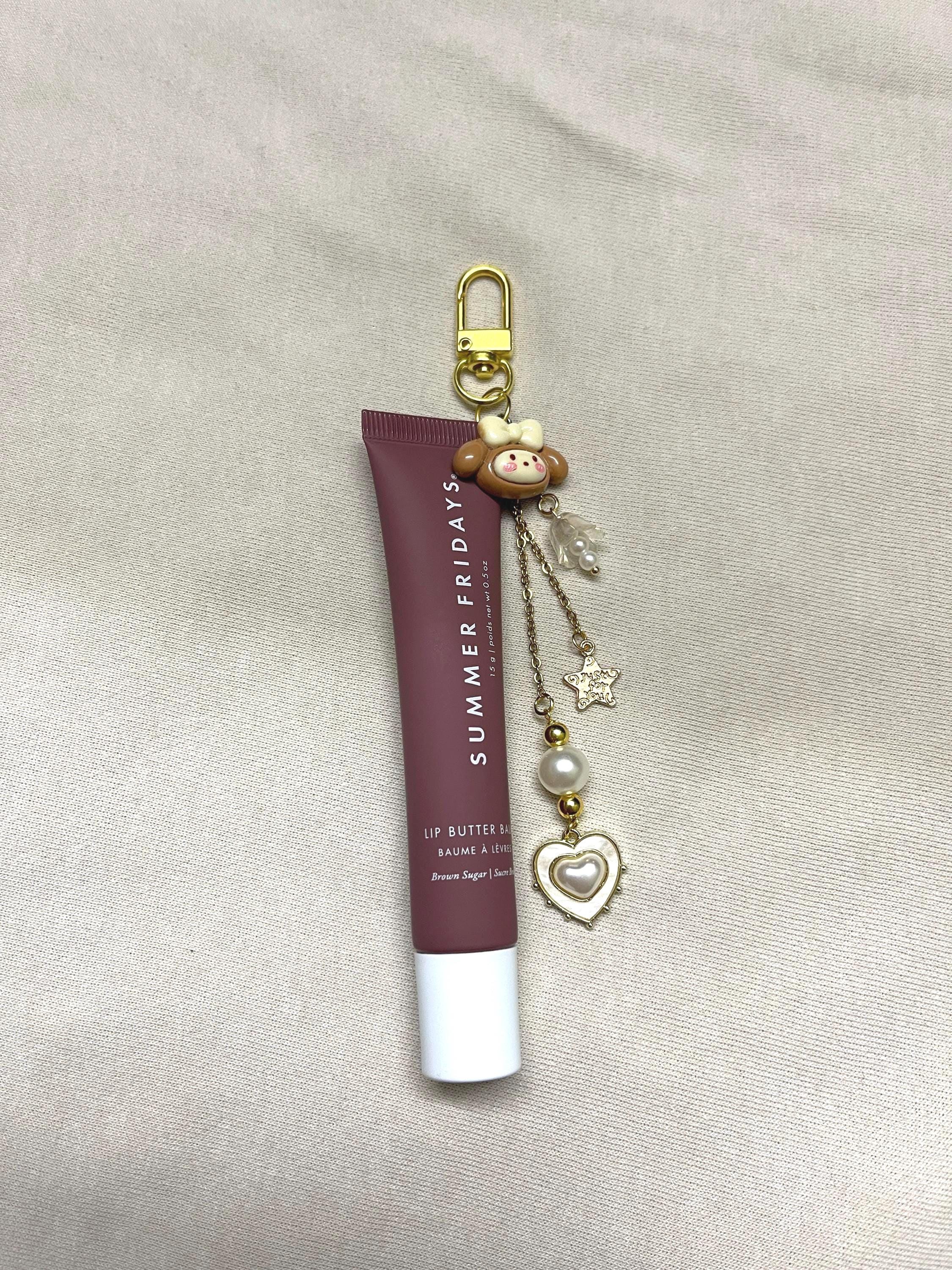 Lip Balm Charm Key Chain| Lip Balm Chain| Lip Balm| Gifts for Her| Lip ...