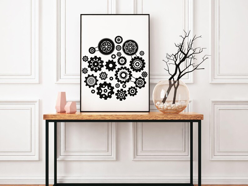 Metal Gears SVG Bundle: Cricut & Silhouette Cut Files - Etsy