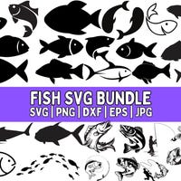 Fish Svg - Etsy