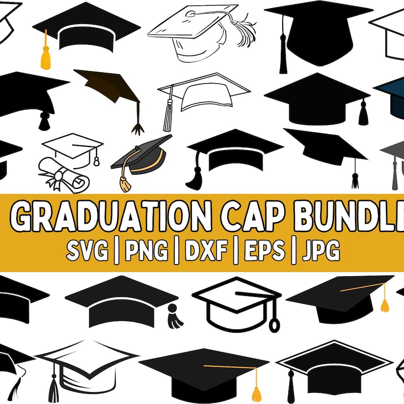 Graduation Cap Svg' - Etsy