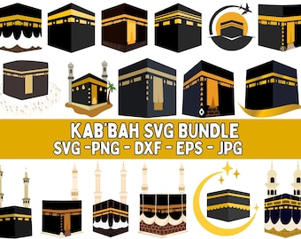 Kabaa SVG Bundle - Etsy