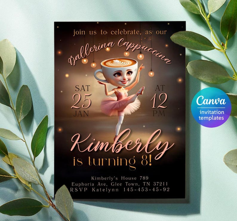 Italian Brain Rot Invitation, Printable Editable Tik Tok Meme Birthday ...