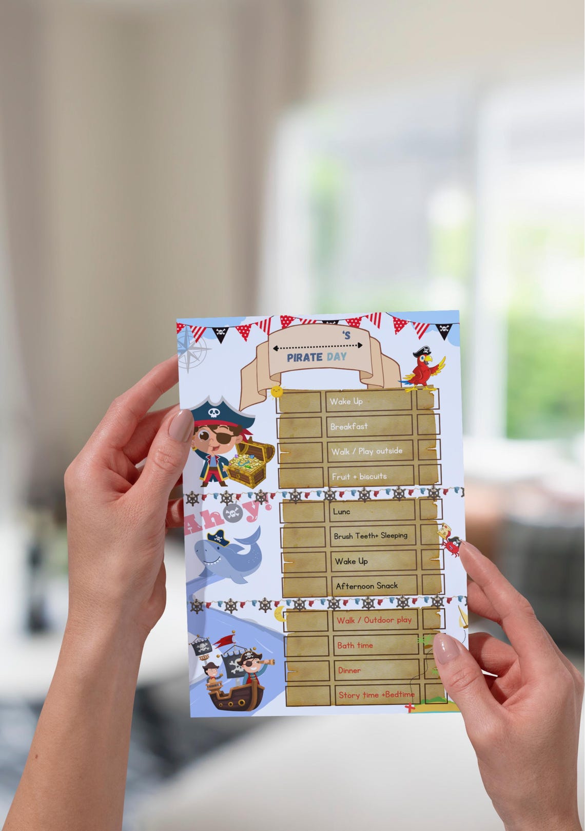 Tableau imprimable des routines quotidiennes pour les enfants ...