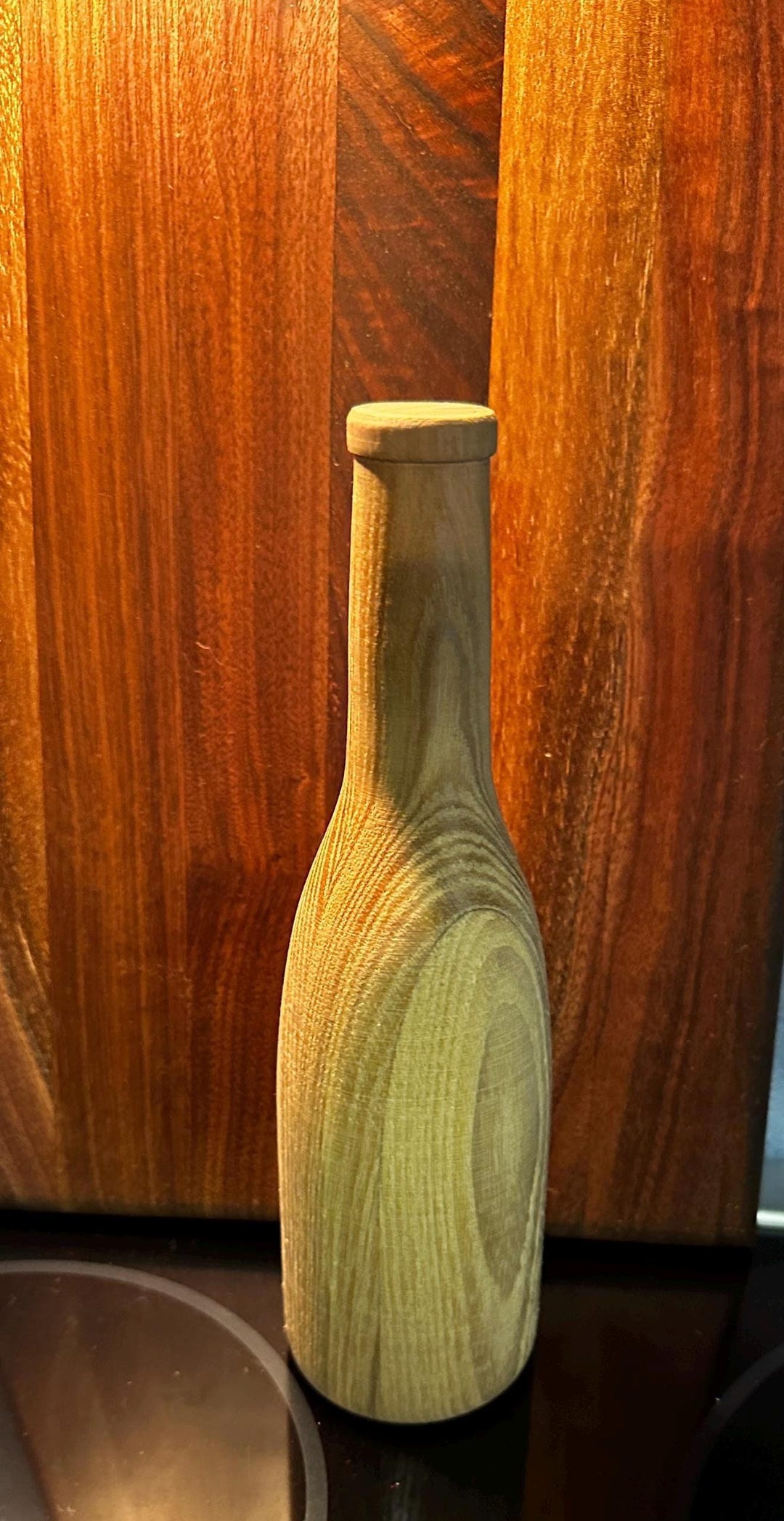 5 Pack Solid Wood Bottle for Decoration or Crafts Raw Wood for You to ...