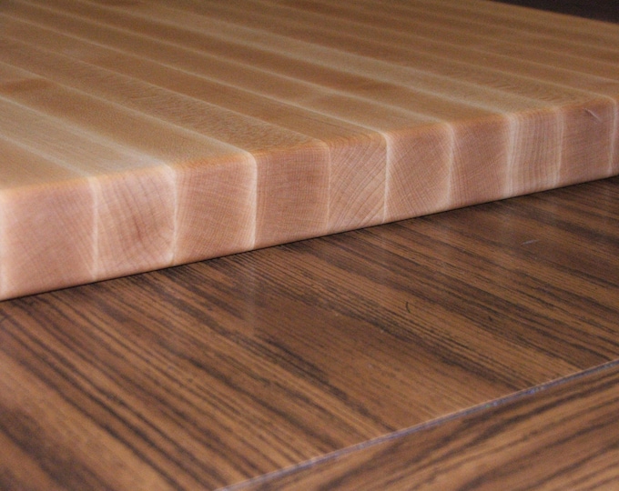 1-1/2" Thick Hard Maple Rock Maple Cutting Board Pick Your Custom Size ...