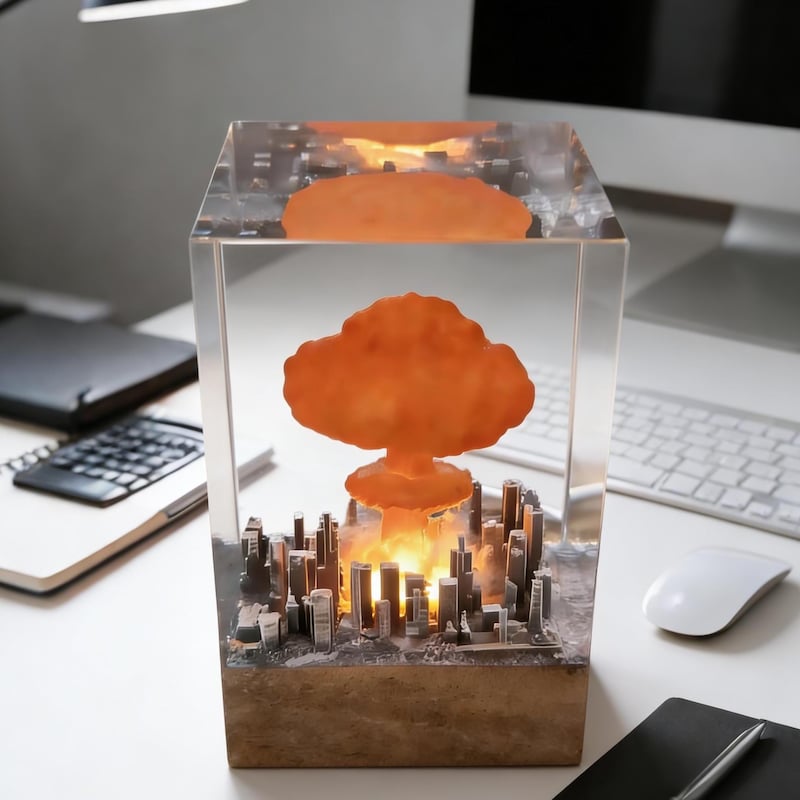 Nuke Lamp - Etsy