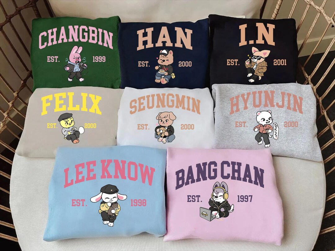 Skzoo Characters Shirt, Kpop Group Merch, SKZ Concert Apparel SKZ ...