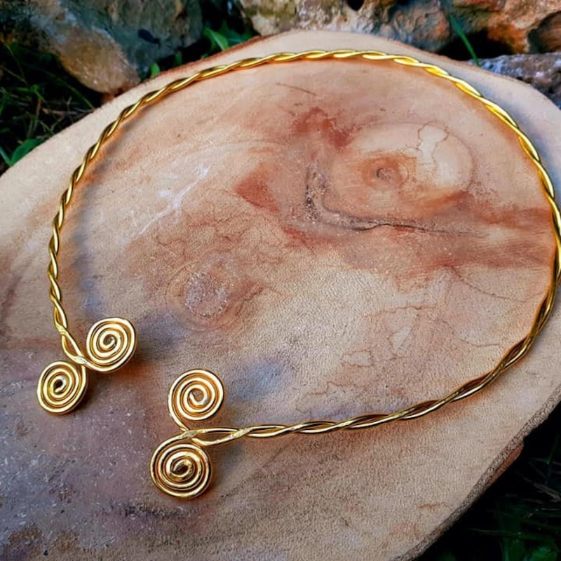 Torque Necklace - Etsy