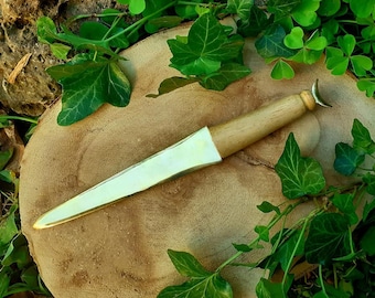 Hand Forged Witchcraft Ritual Tools Wand, Athame, and Candle Scrib Gift ...