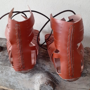 Roman Leather Shoes CALIGAE - Etsy