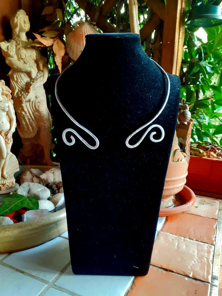 Torque Necklace | Etsy