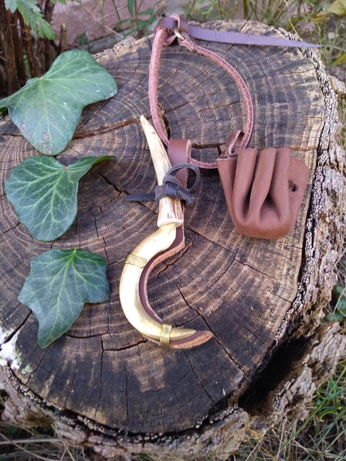 Small-Druid sickle and tools set | Etsy