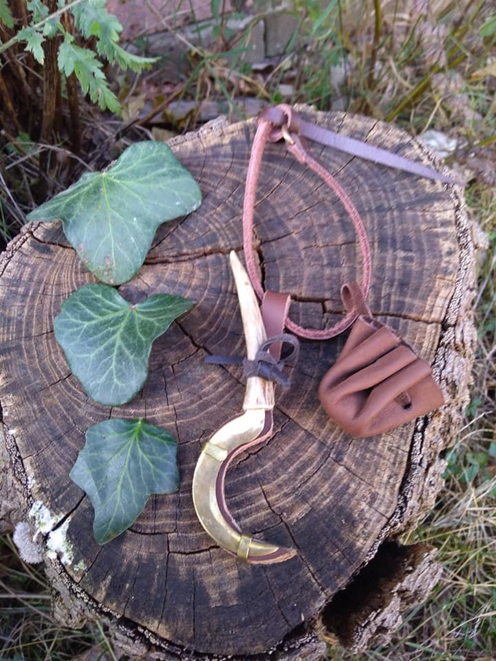 Small-Druid sickle and tools set | Etsy