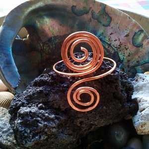 Bracciale a Spirale in Rame Celtico - Etsy