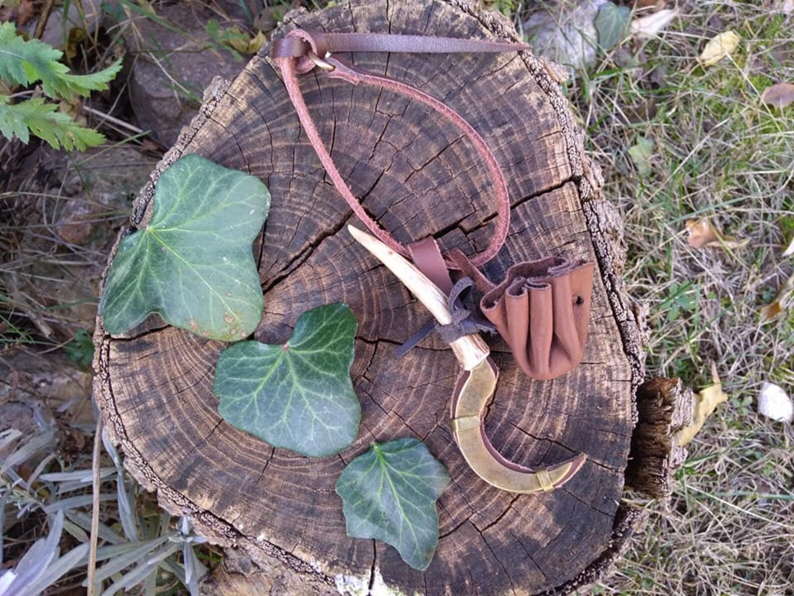 Small-Druid sickle and tools set | Etsy