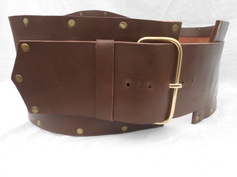 Leather Roman Belt - Etsy