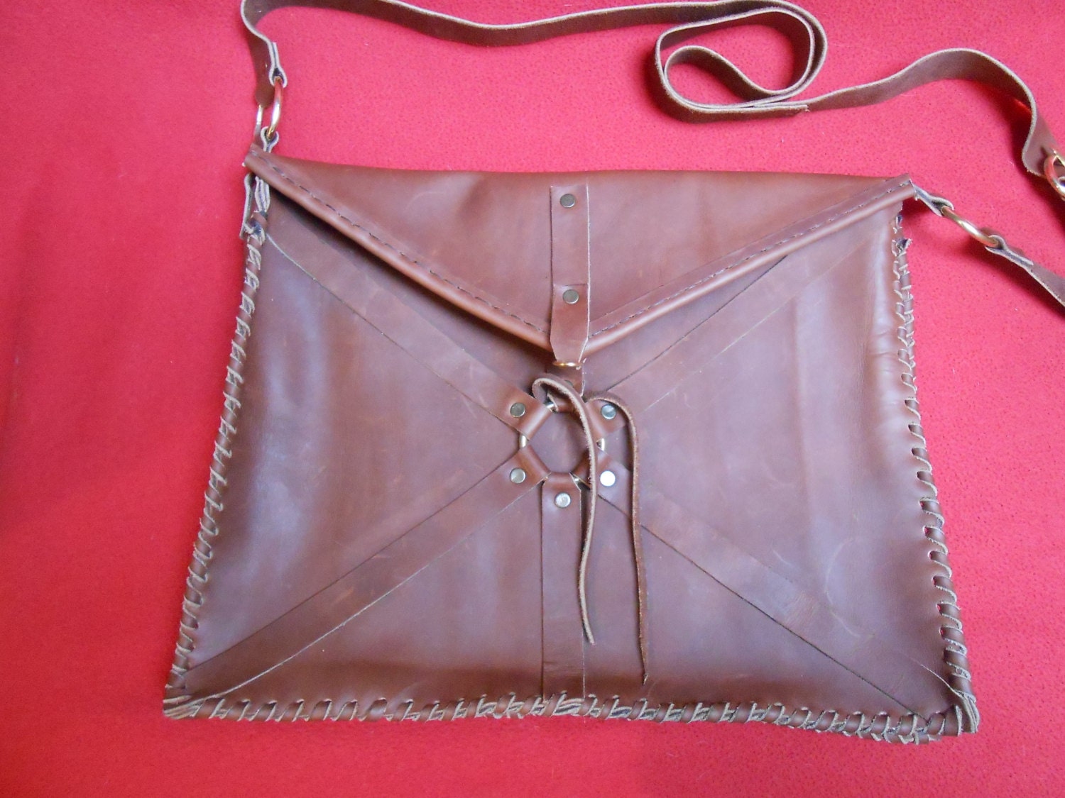 Roman Leather Bag SARCINA - Etsy